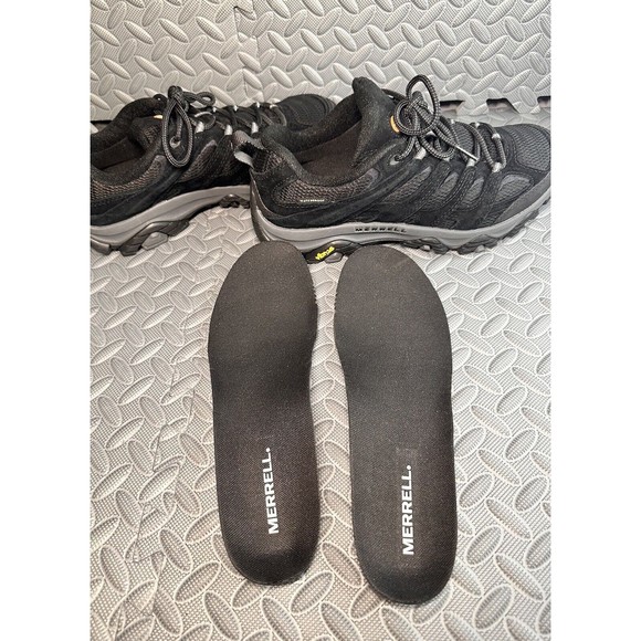 Merrell | Shoes | Merrell Moab 3 Black Waterproof Vibram Tc5 Outsole ...